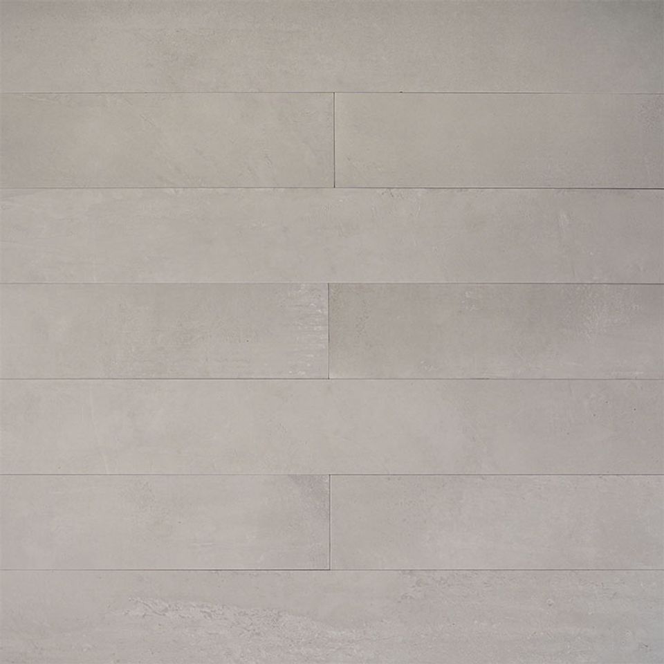 Porcelanato Para Piso Y Pared Estilo Cemento Creta Ash 11x120 Gris ...